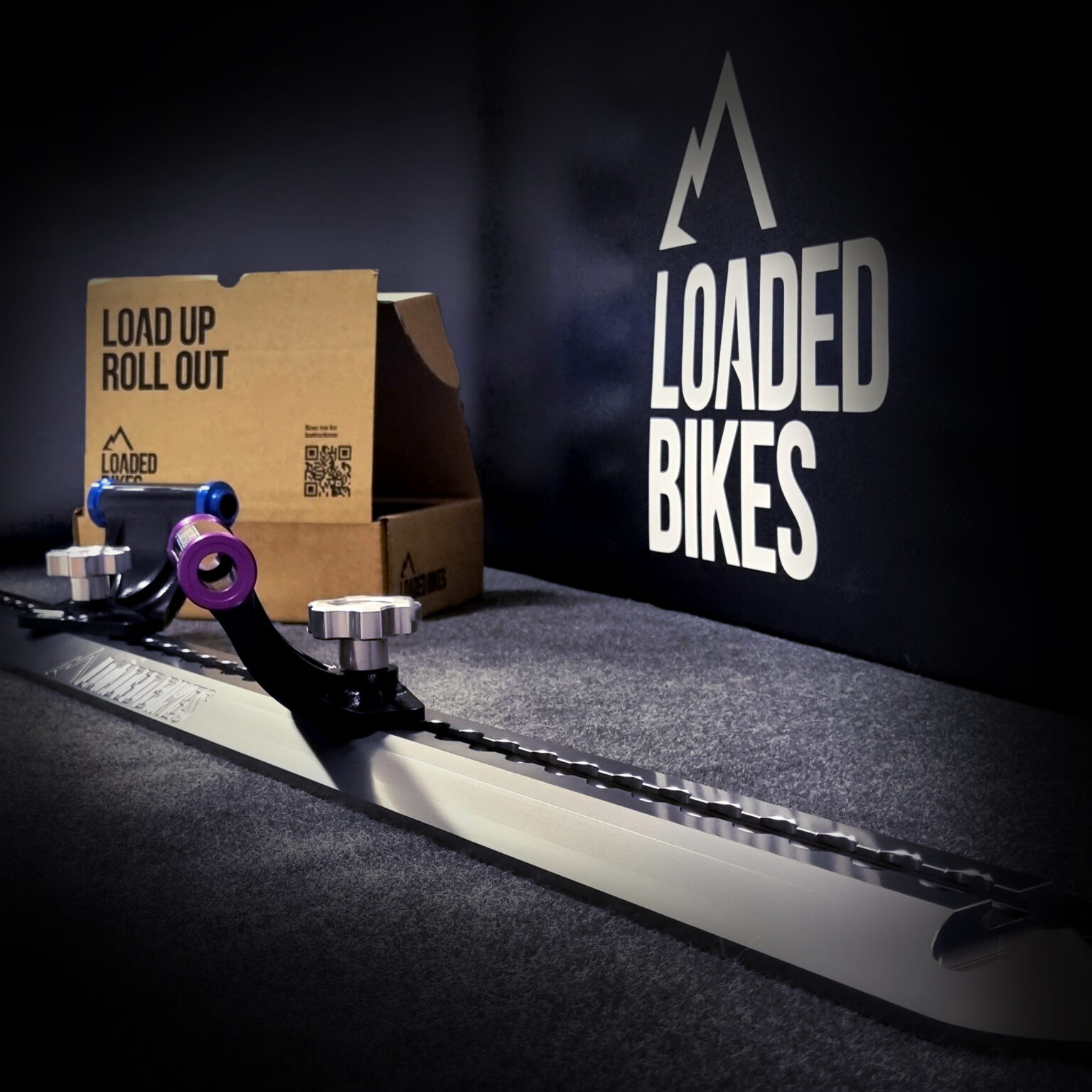 Retrofit L-Track Threshold Rail - VW Transporter - Loaded Bikes