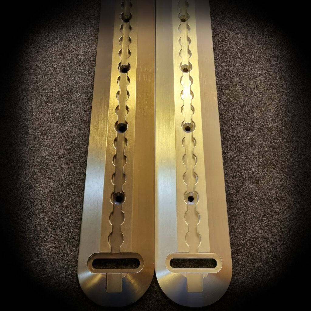 Retrofit L-Track Universal Threshold Rail - Loaded Bikes