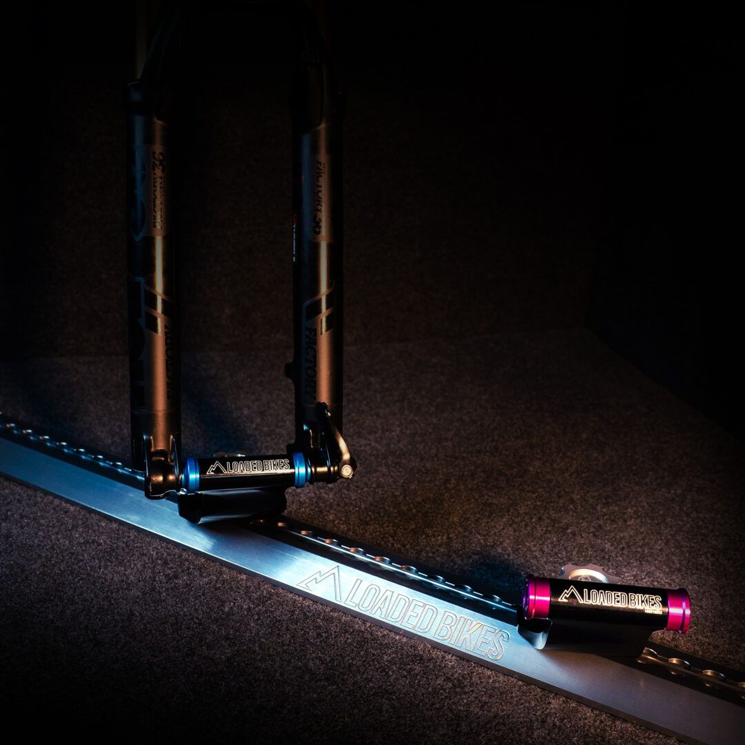 L-Track Rail Systems - Loaded Bikes