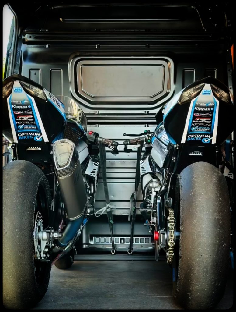 VW Crafter Van Bike Rack - Loaded Bikes