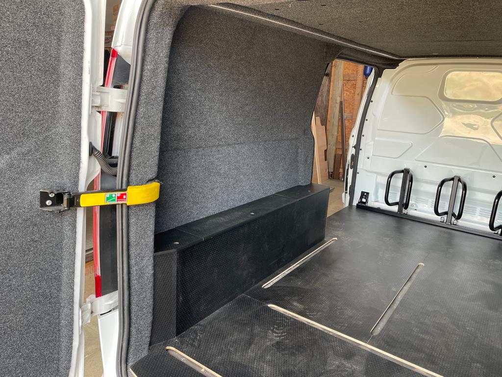 Taylor Mackenzie's Ford Transit Custom Van Build - Loaded Bikes