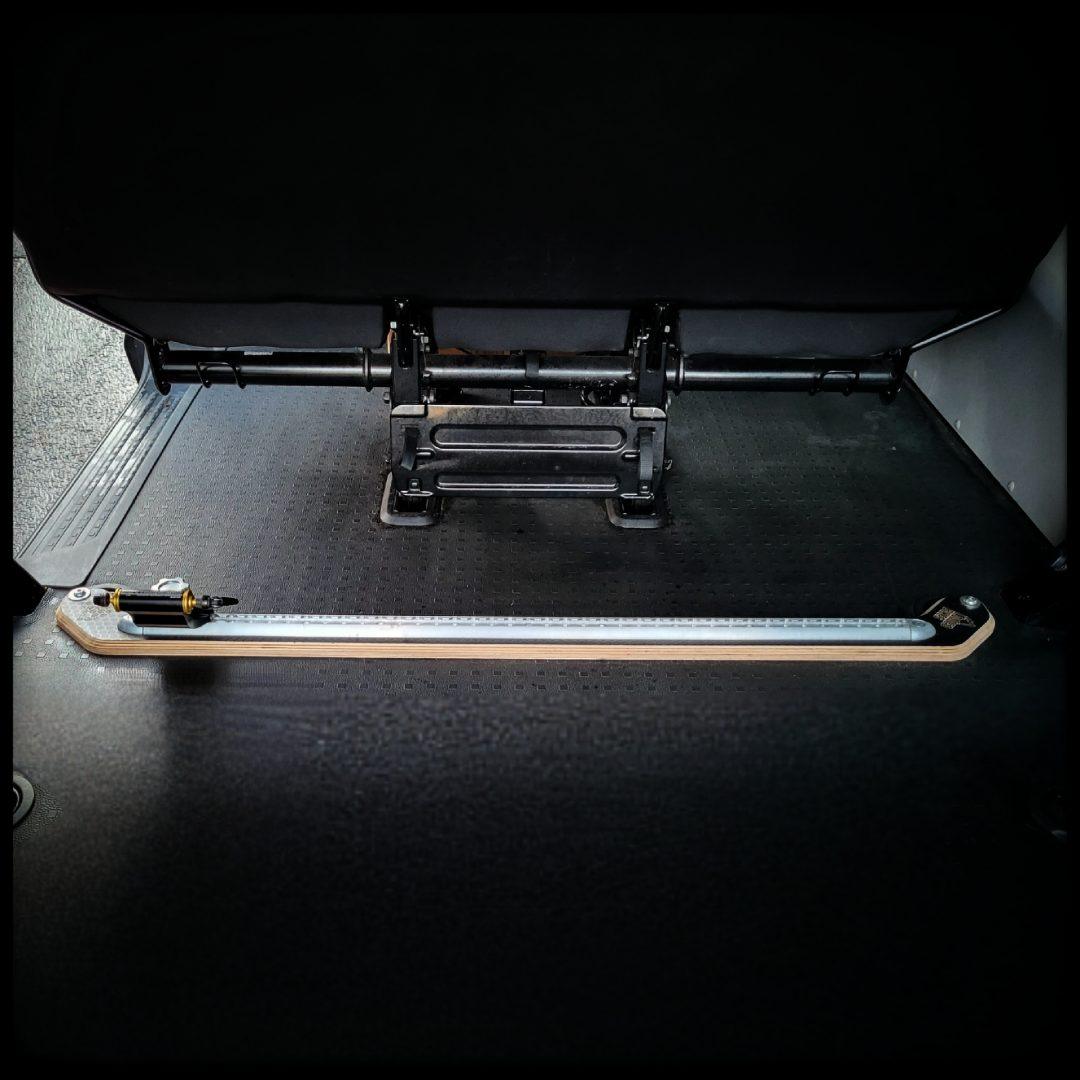 L-Track Rail Systems - Loaded Bikes