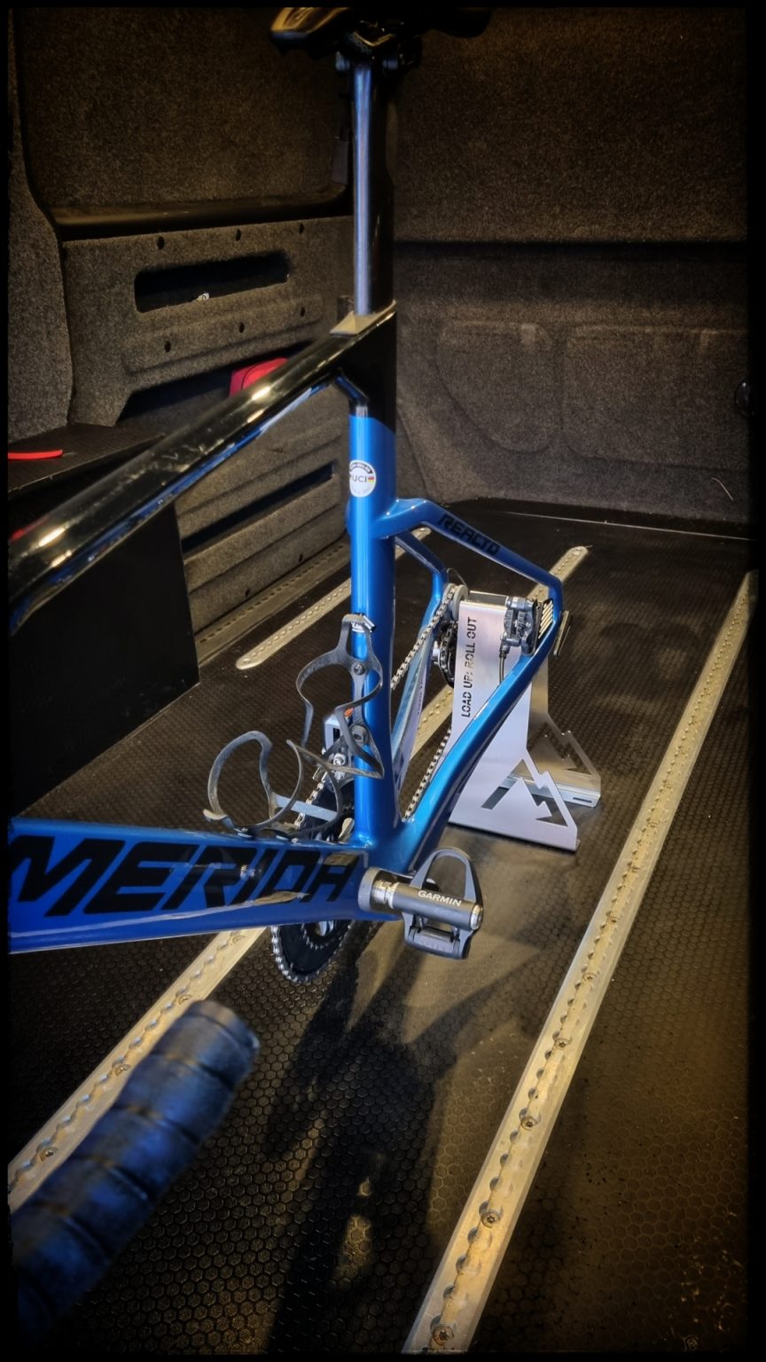 Road Bike Rear Axle Stand - Loaded Bikes