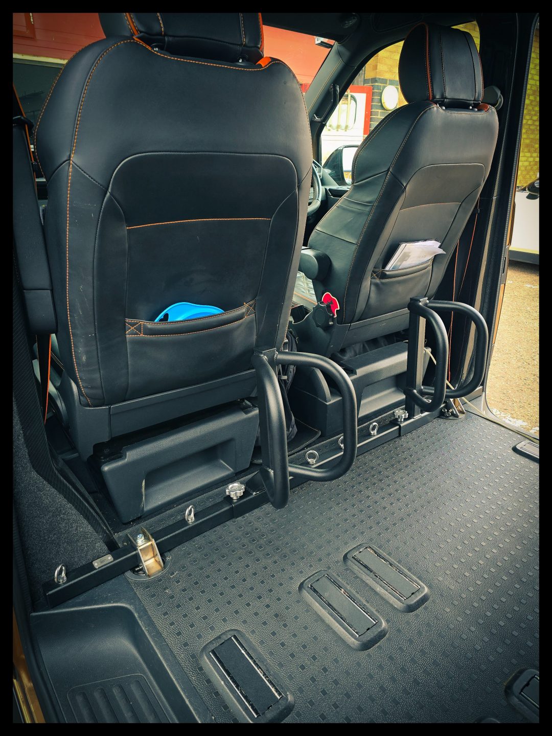 Modular Bike Rack for VW Transporter Kombi - Loaded Bikes